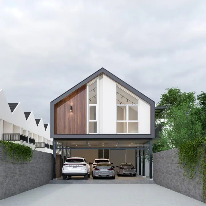 บ้านสำเร็จรูปสไตล์นอร์ดิกชั้นครึ่ง พระราม 3 | Wonder House